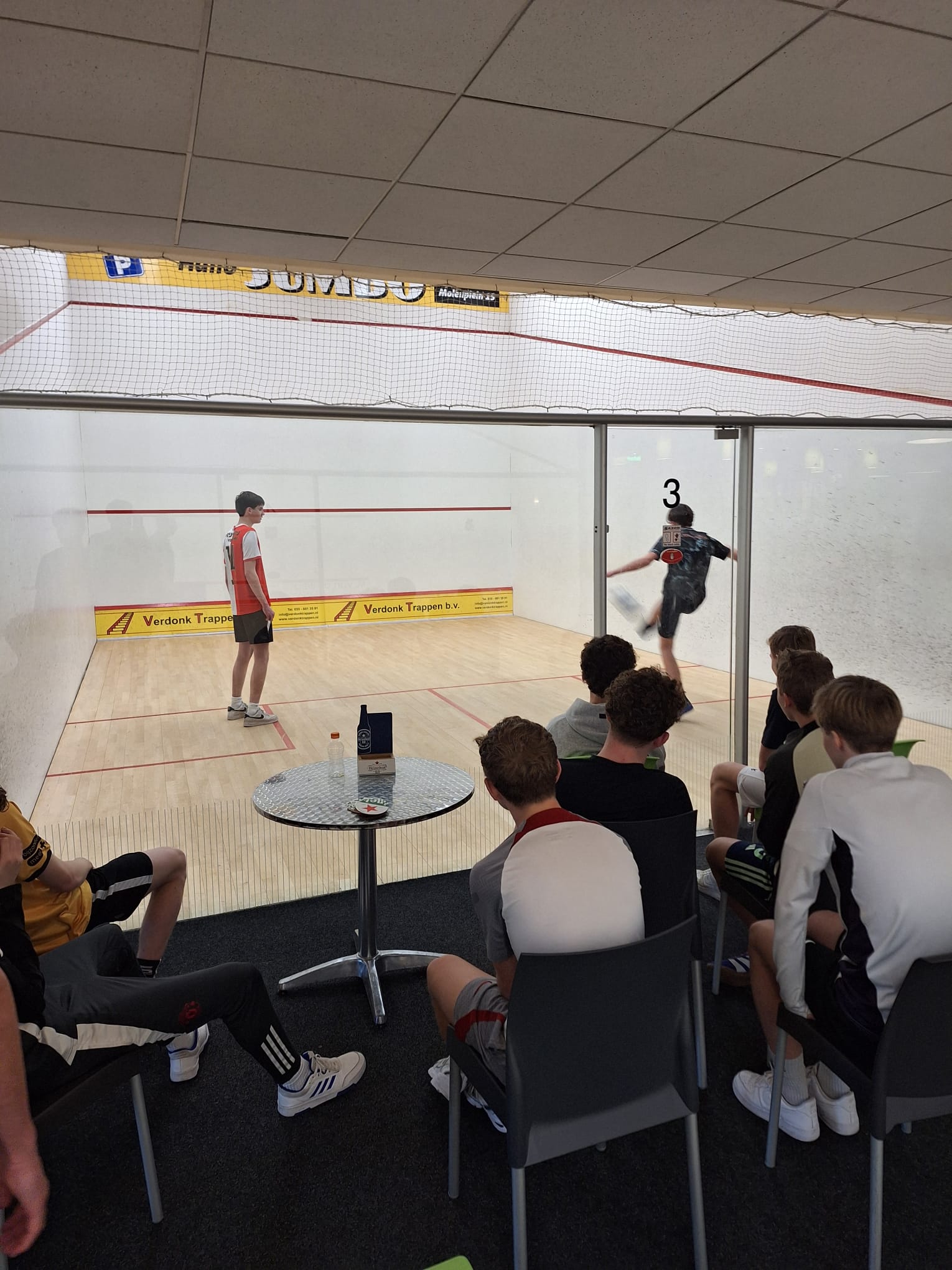 JO17-1 werkt met Soccer Squash toe naar voorjaarscompetitie | sc Hoevelaken